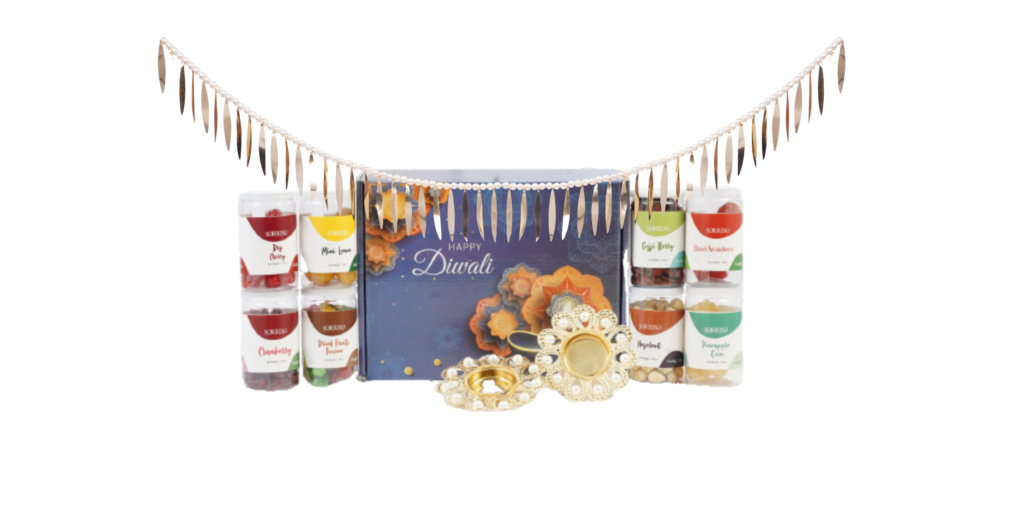 The Gift Tree Diwali Gift Hamper, Diwali Dry Fruits Hamper, Diwali Diya ...